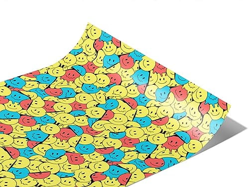 Rwraps Sticker Bomb Melt with Us Gloss Vinyl Film Wrap 59in x 20ft ...