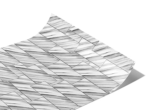 Rwraps Stone Tile Monochrome Matte Vinyl Film Wrap 59in x 20ft Vinyl ...