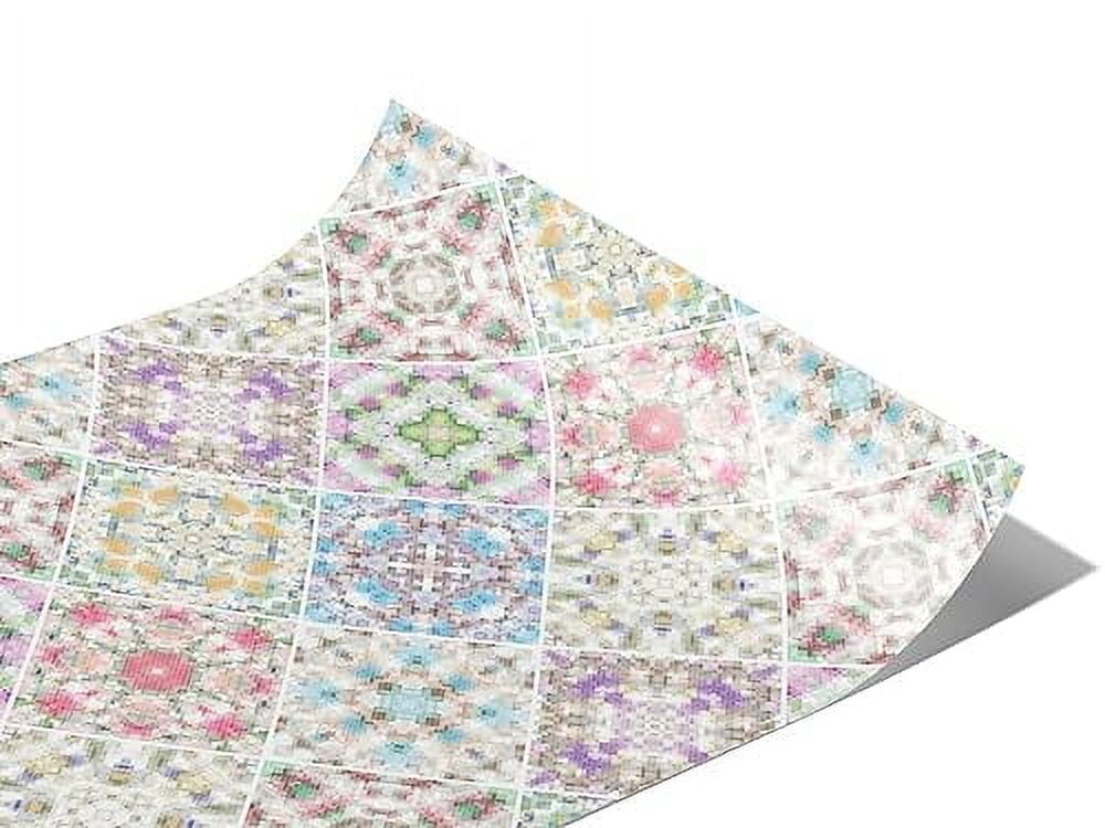 Rwraps Talavera Tile Rich Rainbow Gloss Vinyl Film Wrap 59in x 17ft ...