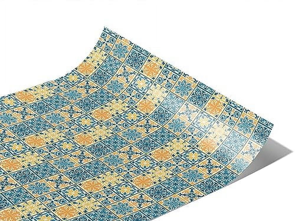 Rwraps Talavera Tile Summer Matte Vinyl Film Wrap 59in x 28ft Vinyl ...