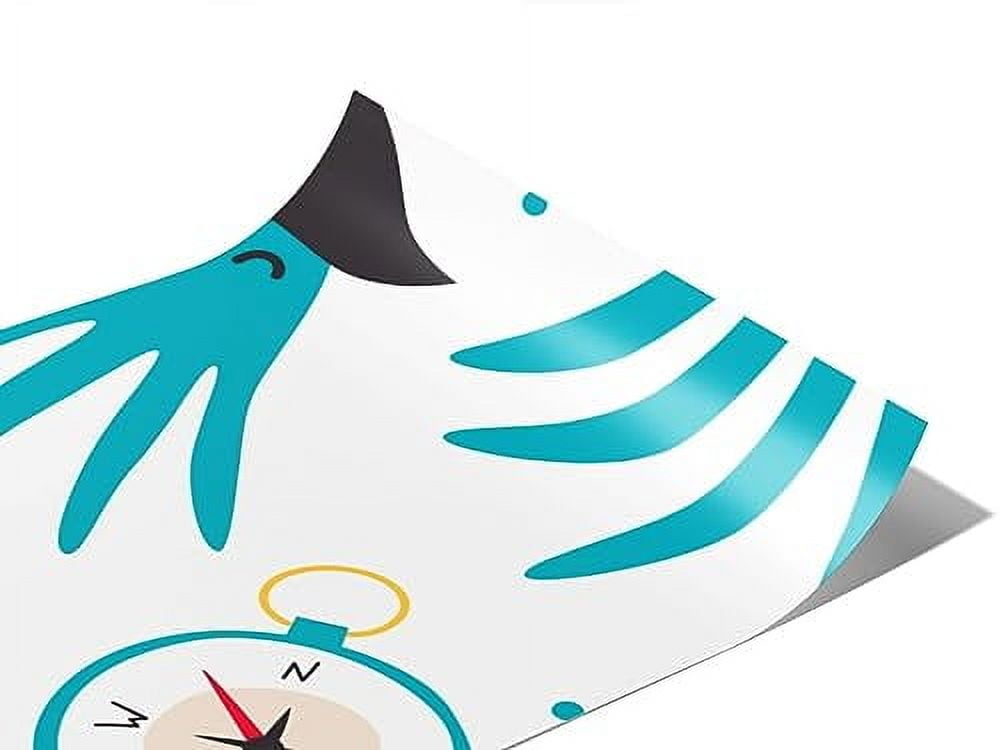 Rwraps Tentacled Octopus Pirates Matte Vinyl Film Wrap 59in x 6ft Vinyl ...