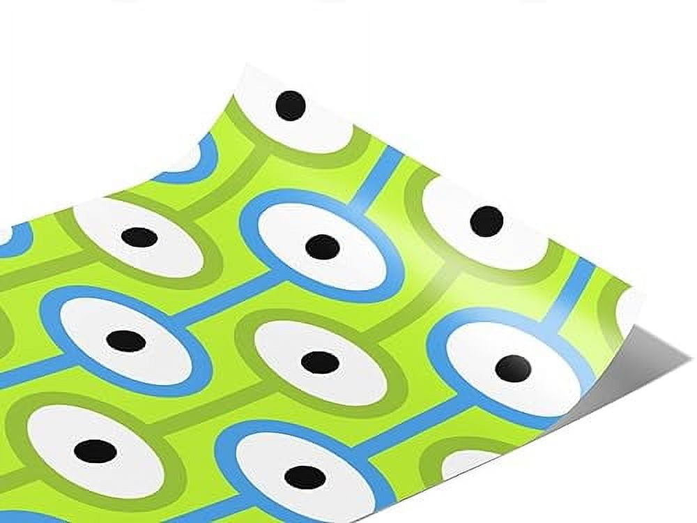 Rwraps Toy Room Alien Eyes Matte Vinyl Film Wrap 59in x 16ft Vinyl ...