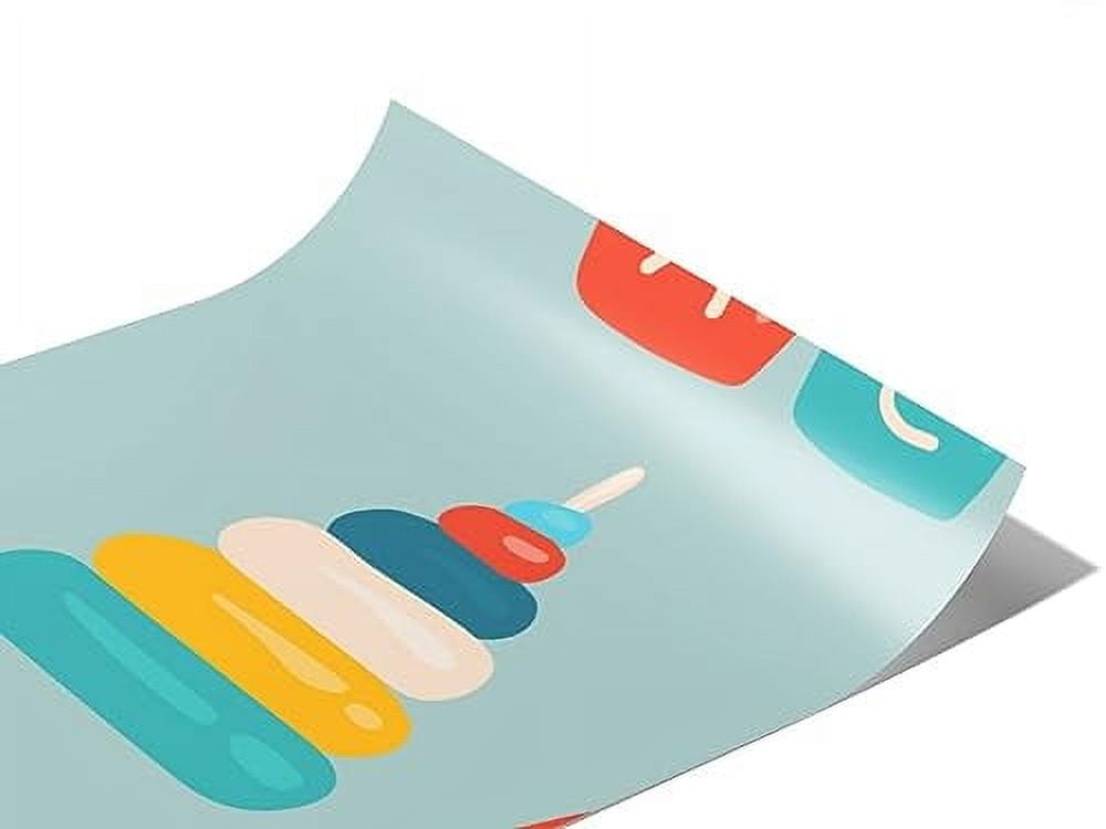 Rwraps Toy Room Preschool Playpen Gloss Vinyl Film Wrap 59in x 24ft ...