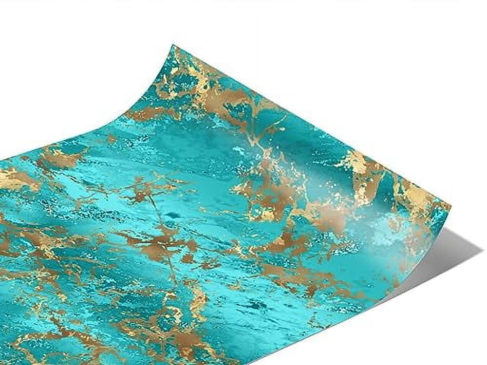 Rwraps Turquoise Gemstone Holy Stone Gloss Vinyl Film Wrap 59in x 22ft ...