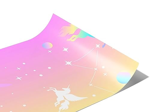 Rwraps Unicorn Celestial Reunion Gloss Vinyl Film Wrap 59in x 21ft ...