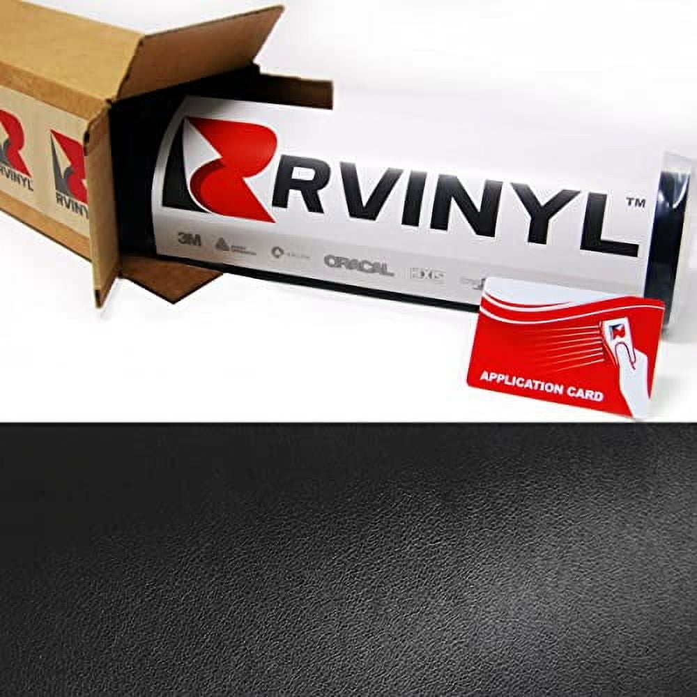 Rwraps Vinyl Car Wrap Film Sheet Roll Diamond Leather Black Air Bubble ...