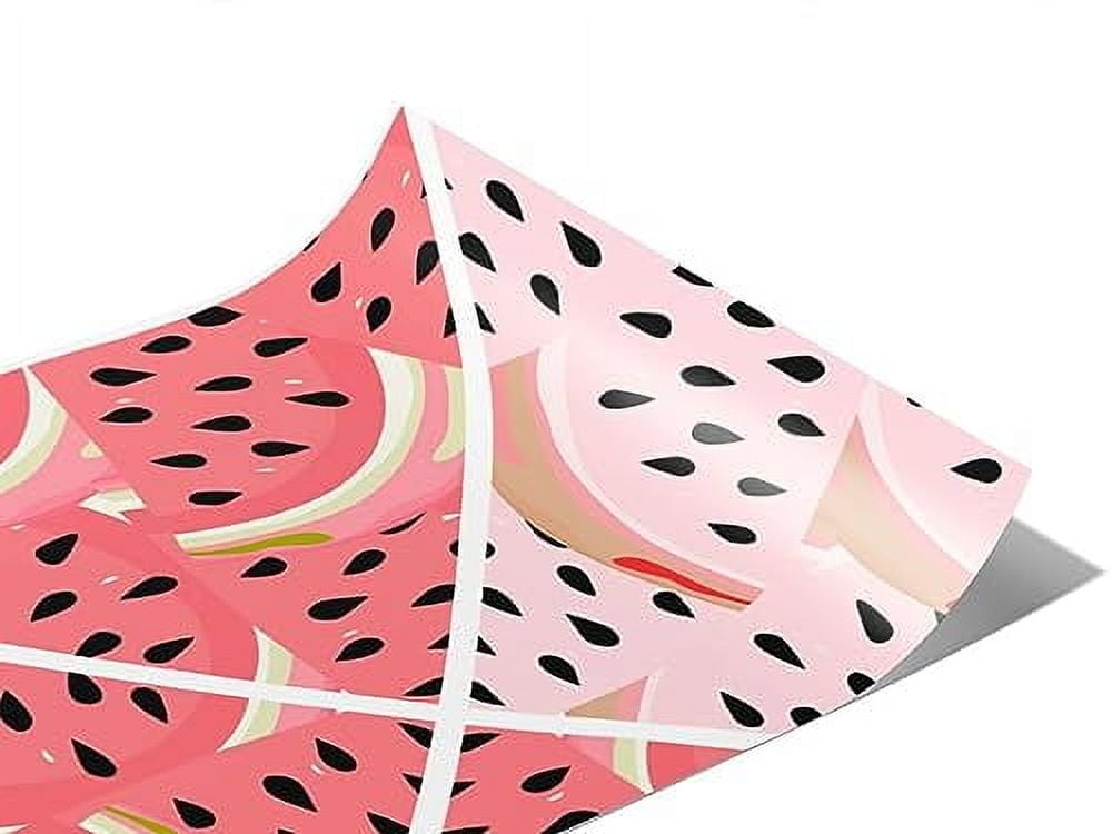 Rwraps Watermelon Juicy Flesh Matte Vinyl Film Wrap 59in x 26ft Vinyl ...