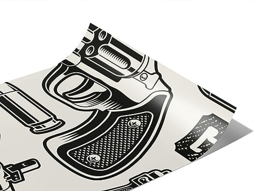 Rwraps Weapon White Arsenal Gloss Vinyl Film Wrap 59in x 17ft Vinyl ...