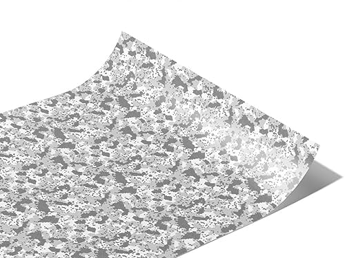 Rwraps White Camouflage Porcelain Multicam Gloss Vinyl Film Wrap 59in x ...