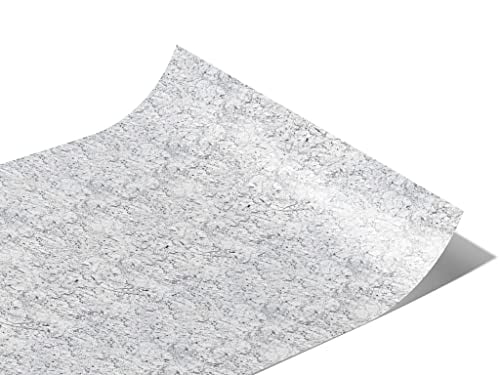 Rwraps White Marmo Granite Matte Vinyl Film Wrap 59in x 22ft Vinyl ...