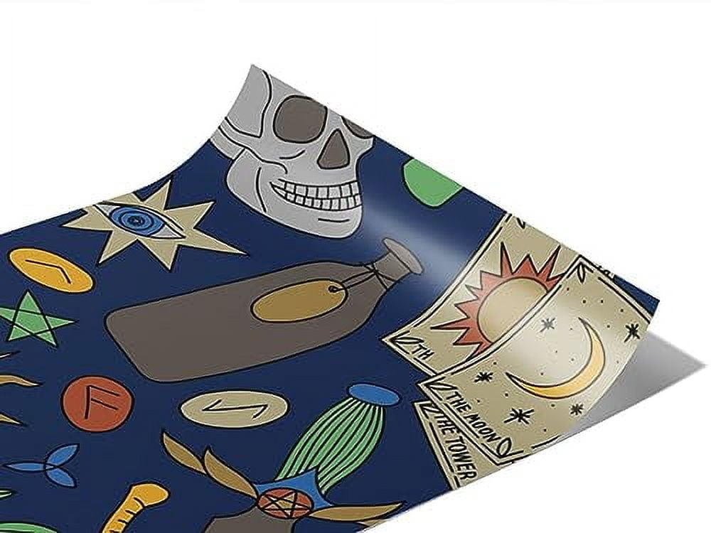 Rwraps Witch Blue Tails Matte Vinyl Film Wrap 59in x 22ft Vinyl Vehicle ...