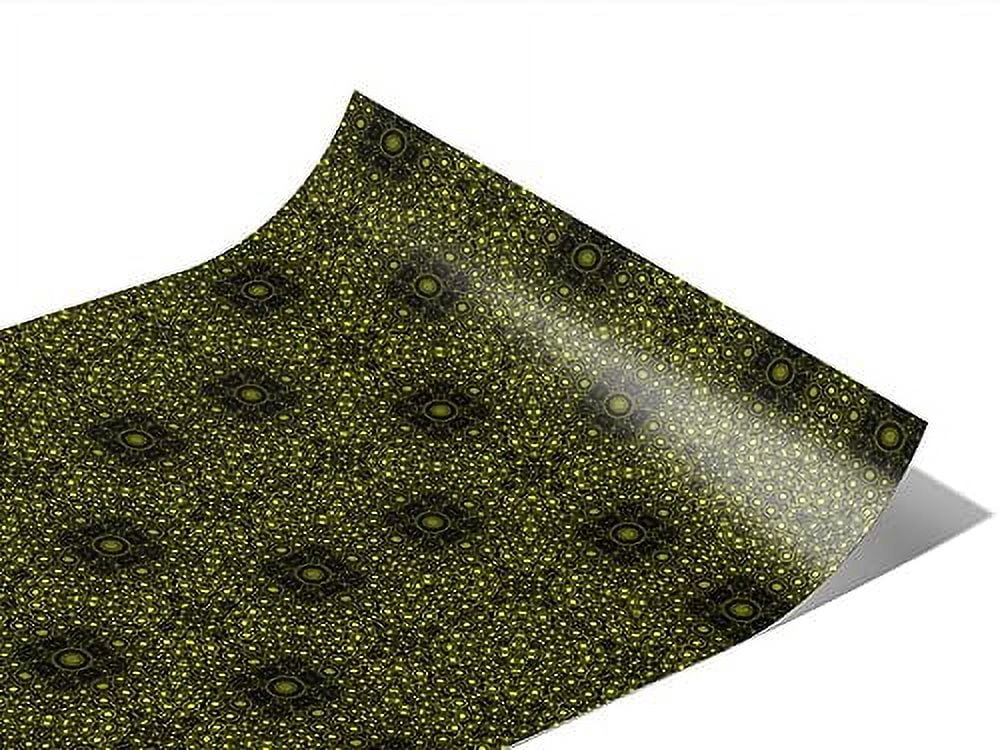 Rwraps Yellow Mosaic Taxi Please Matte Vinyl Film Wrap 59in x 14ft ...