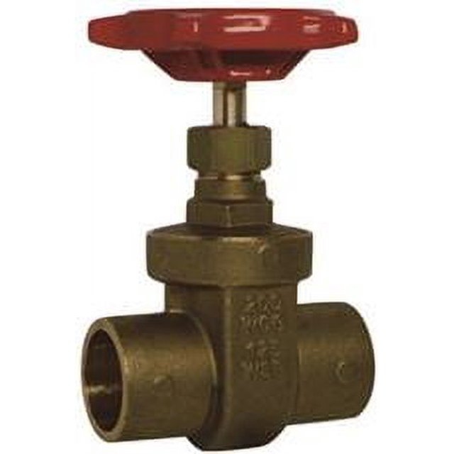 Rwv Brass Gate Valve With Solder Ends, 1-1/4 In., Lead Free - Walmart.com