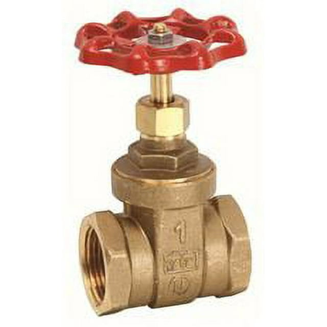 Rwv Brass Gate Valve With Threaded Ends, 1 In., Lead Free - Walmart.com