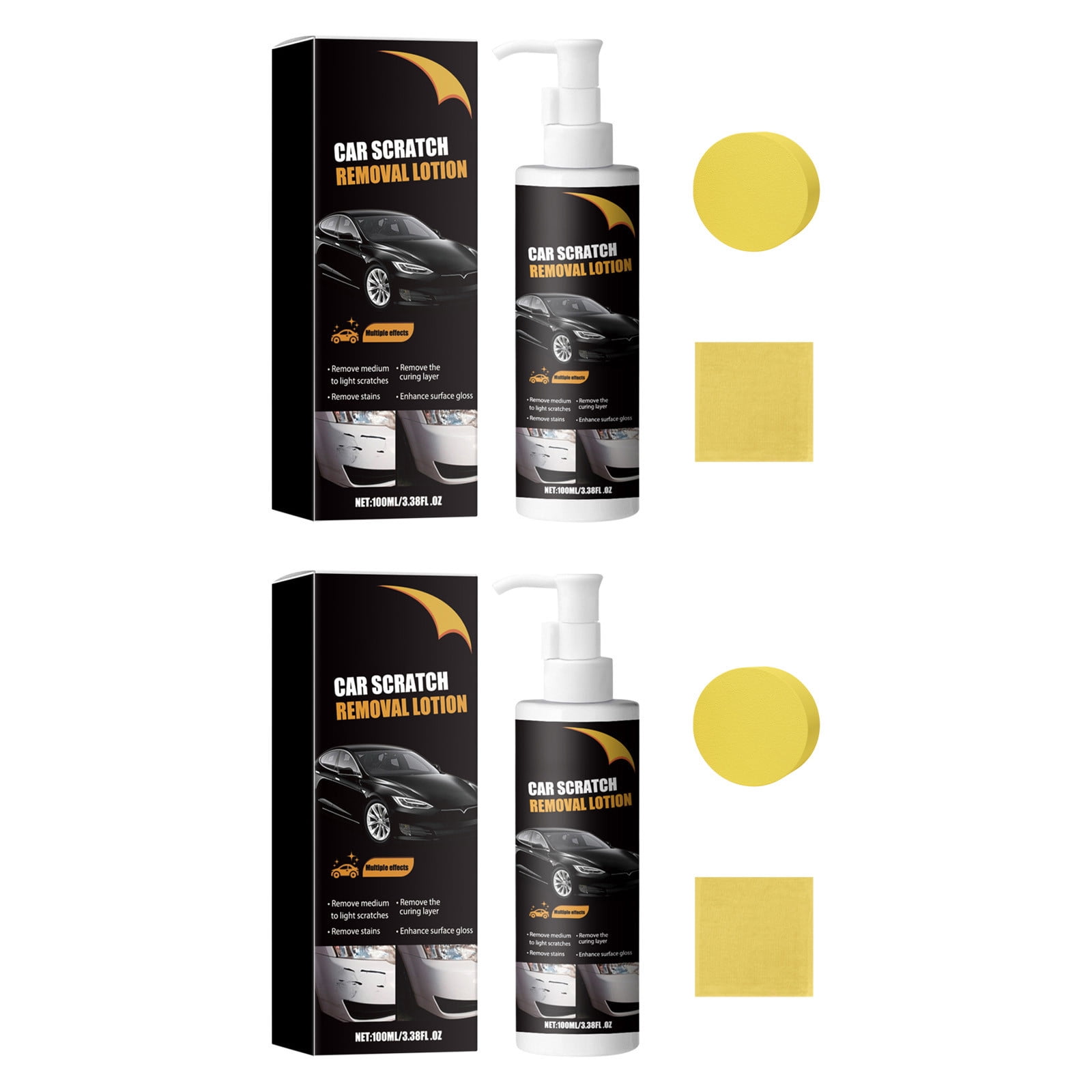 Rwvbm 100ml Car Scratch Repair Kit Paint Scratch Remover Paste ...