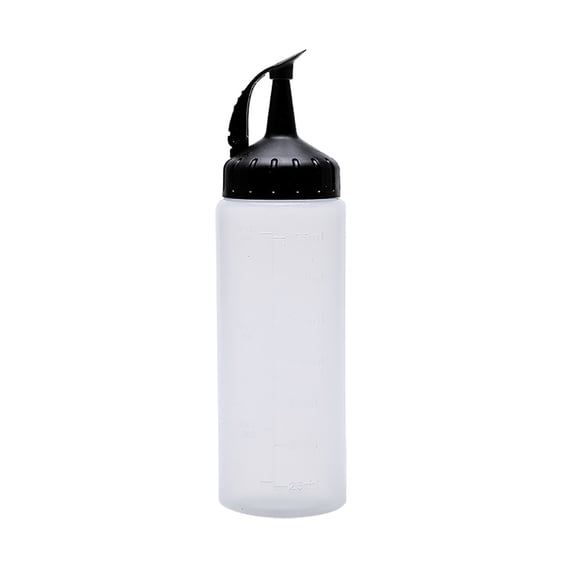 Rwvbm 2Pcs Leakproof Squeeze Oil Bottles with Measurements, Clear ...
