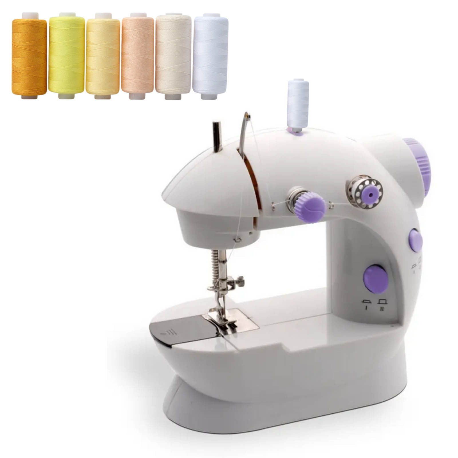36 Colors Polyester Sewing Thread 400 Yards Spools Set for Industrial ...