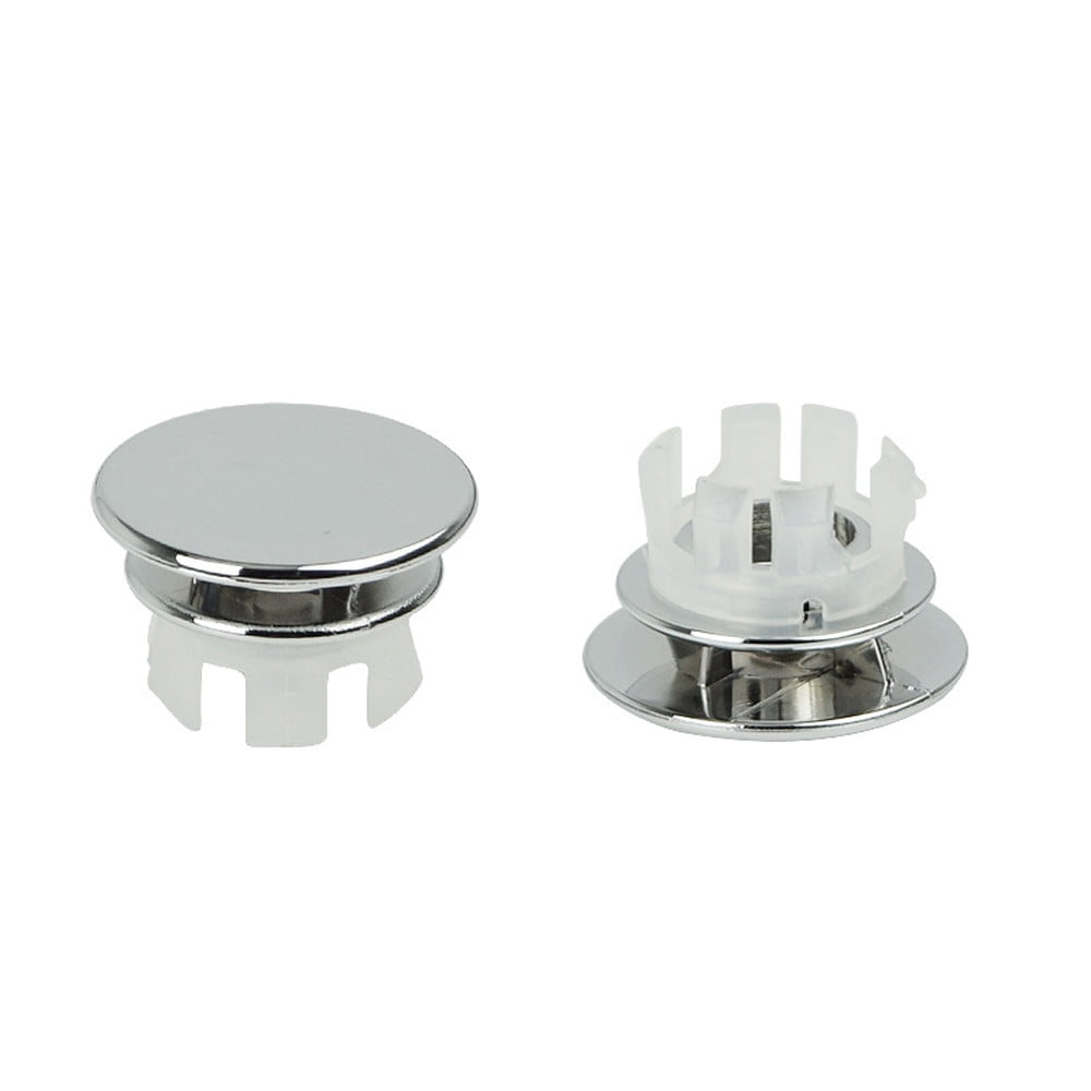 Rwvbm 6-Piece Assorted Sink Overflow Covers ABS Plastic Bathroom Basin ...