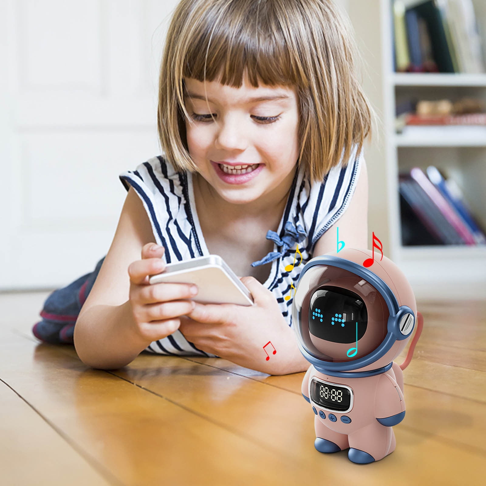 Astronaut Bluetooth Speaker,Voice Intercom,FM Radio Support,Bluetooth 5 ...