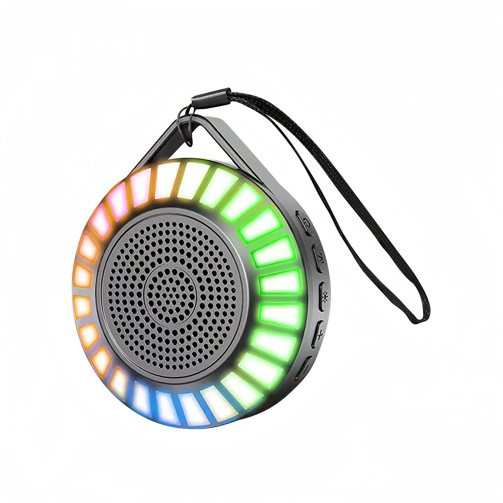 Outdoor Bluetooth Speaker,Portable Subwoofer Audio,Light-Up Cycling ...