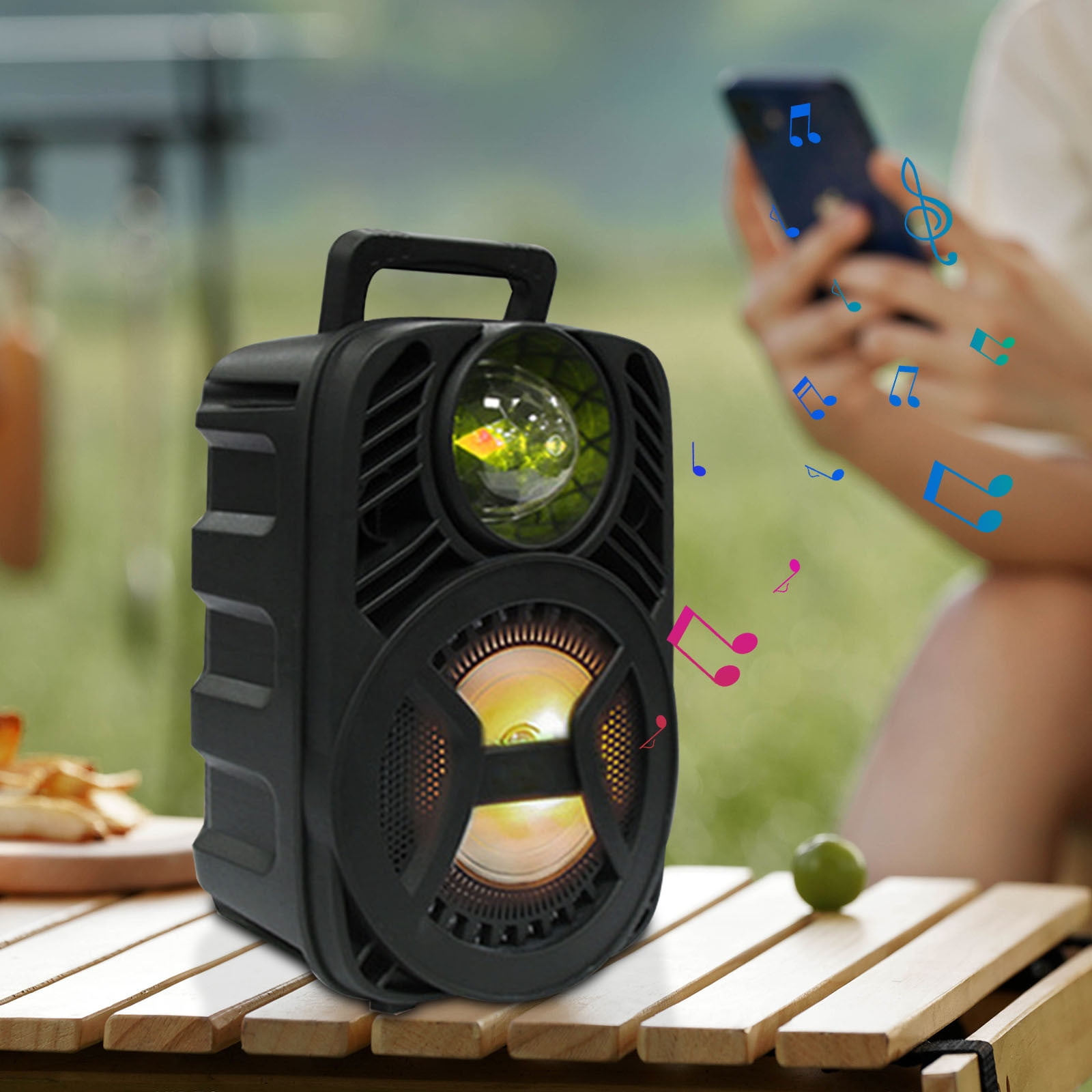 Rwvbm Desk Speakers,Karaoke Machine For Kids And AdultsPortable ...