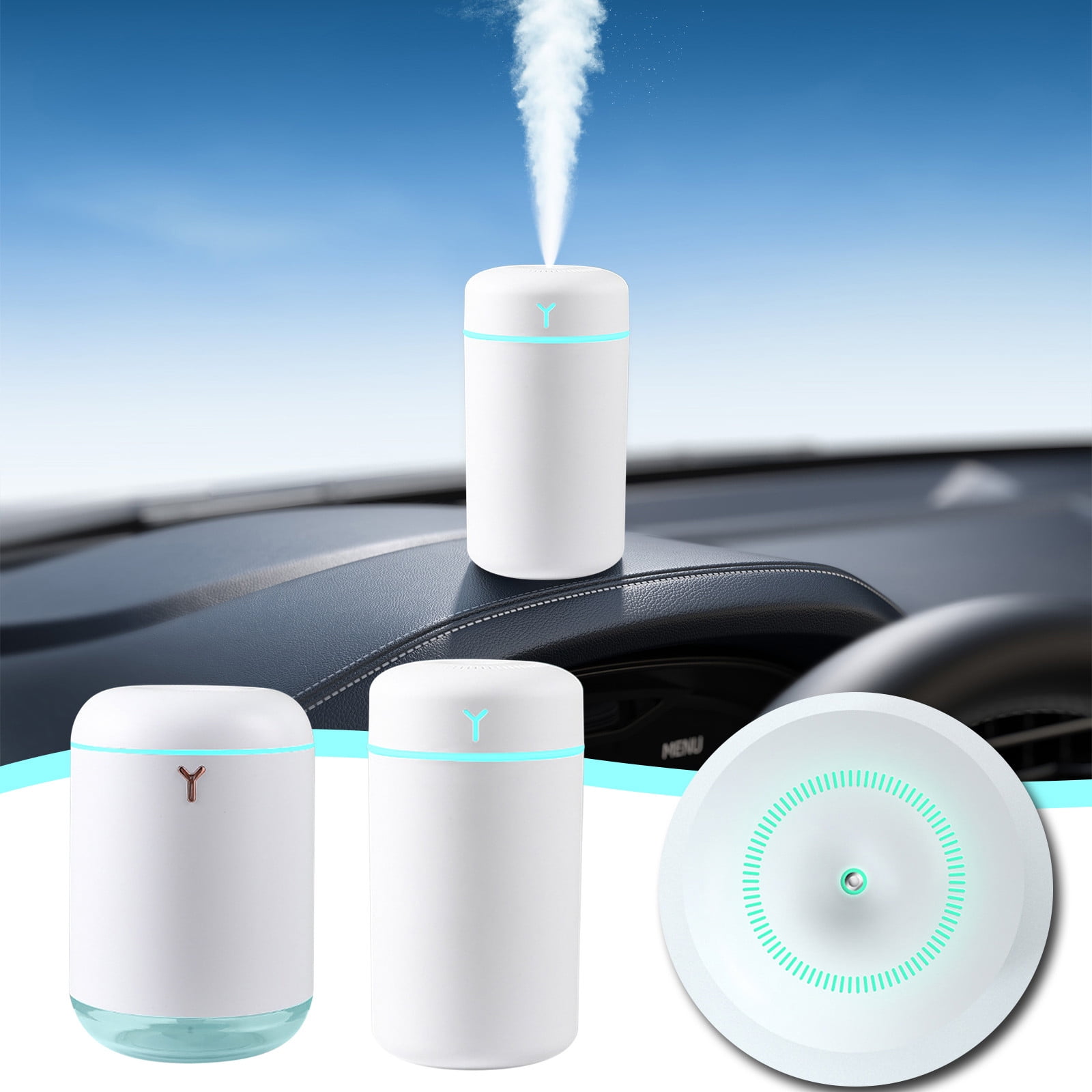Desktop Humidifier,USB Charging Aroma Diffuser,Silent Operation with ...