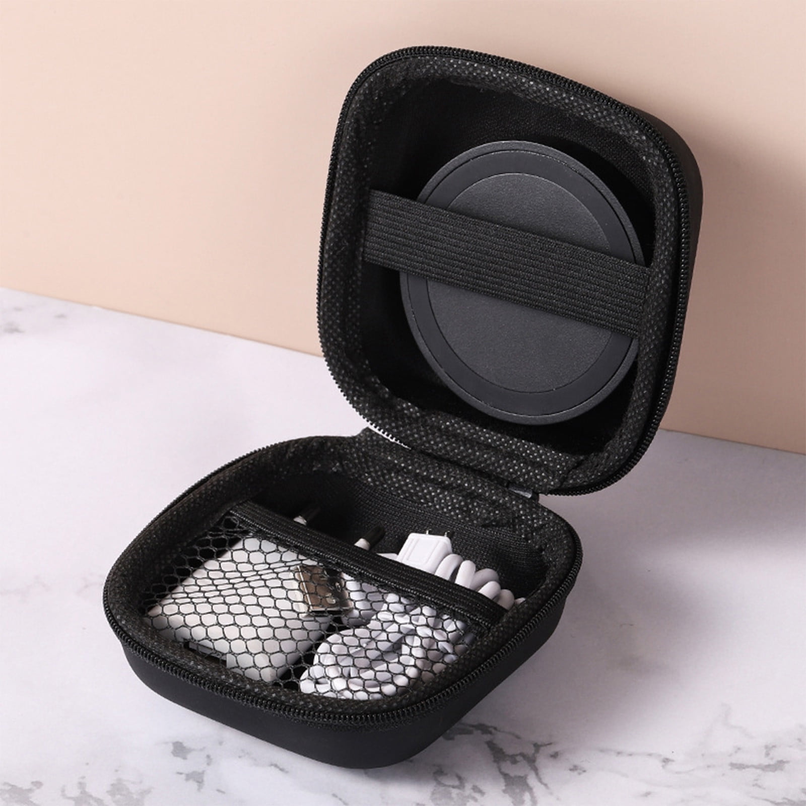 Rwvbm EVA Hard Case Digital Accessory Organizer Bag Gray Portable ...