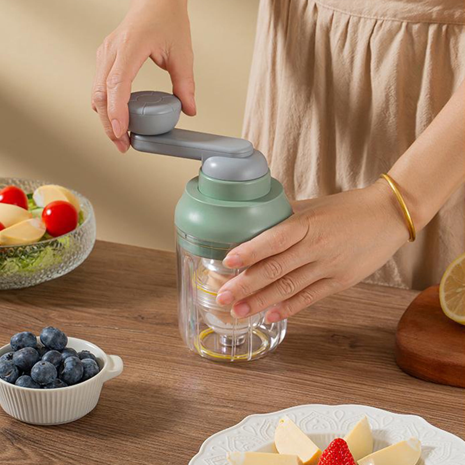 Rwvbm Egg Shaker Kitchen Gadget Homogenizer for Cooking Baking,Green ...