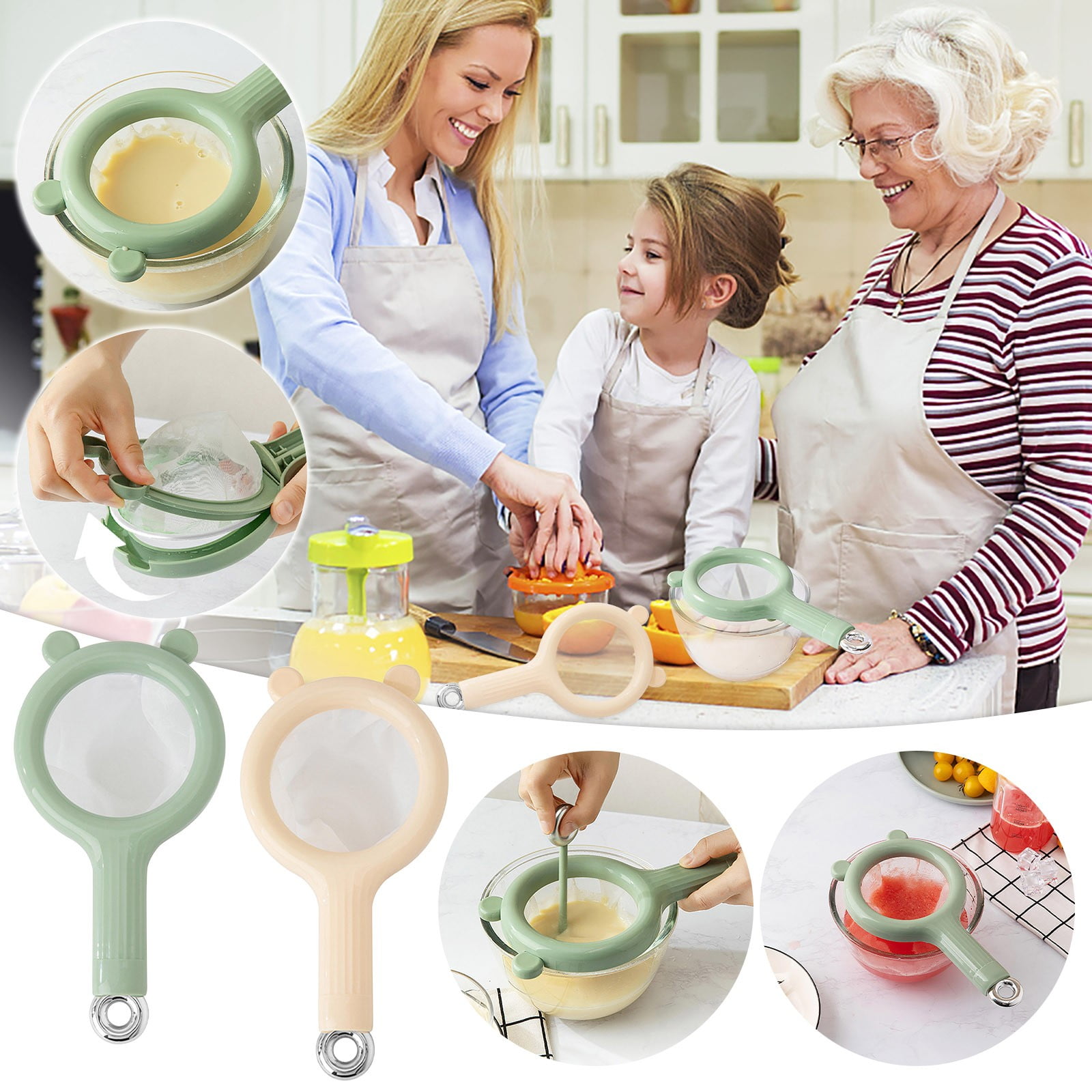 Soy Milk Filter,Food-GradeMaterial,High-Density Mesh Screen,Easy ...