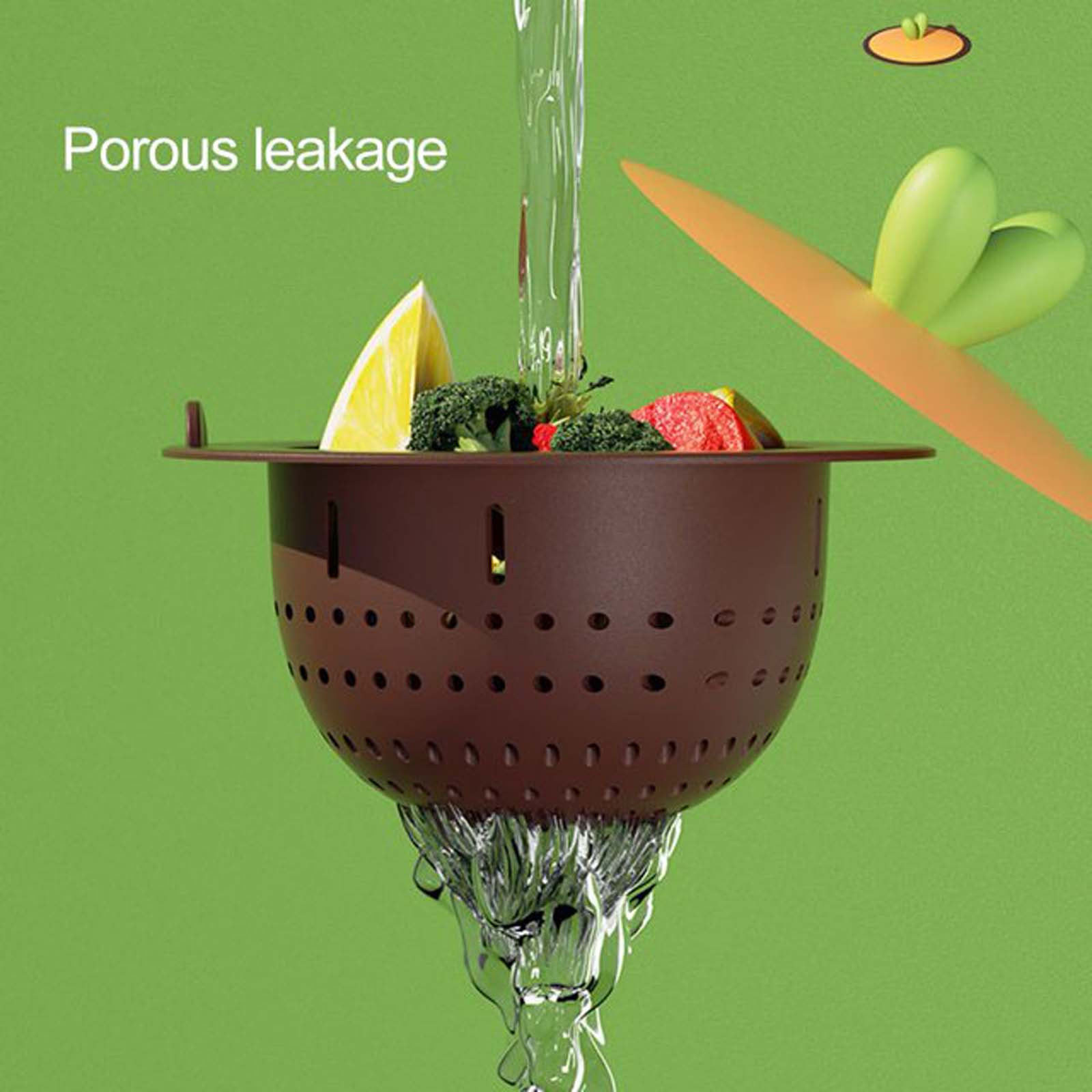 Kitchen Sink Strainer,Carrot Shaped Drainage Filter,Fine Mesh Hole ...