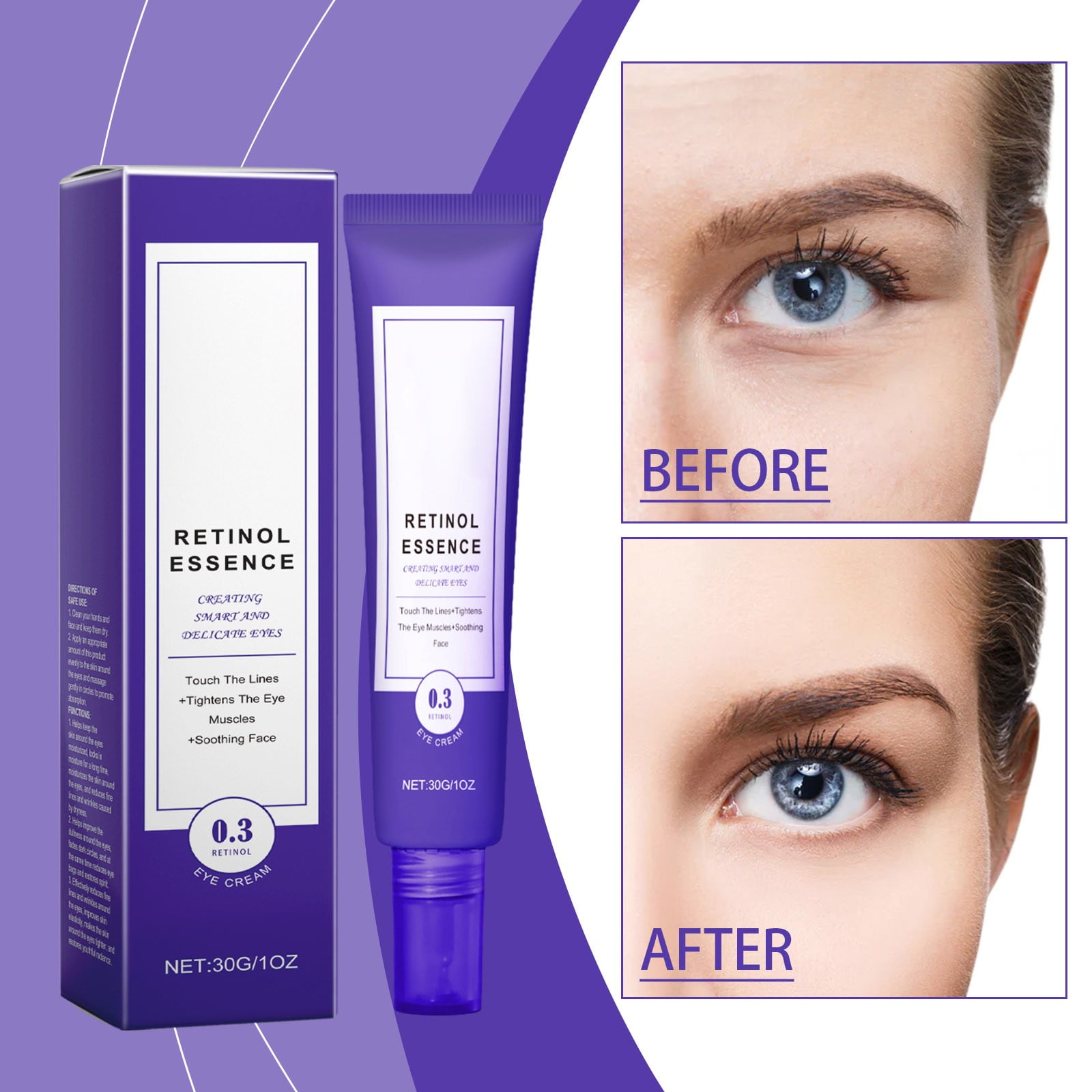Rwvbm Gifts for Women Antis-aging Eye Cream Tension Fade Wrinkles ...