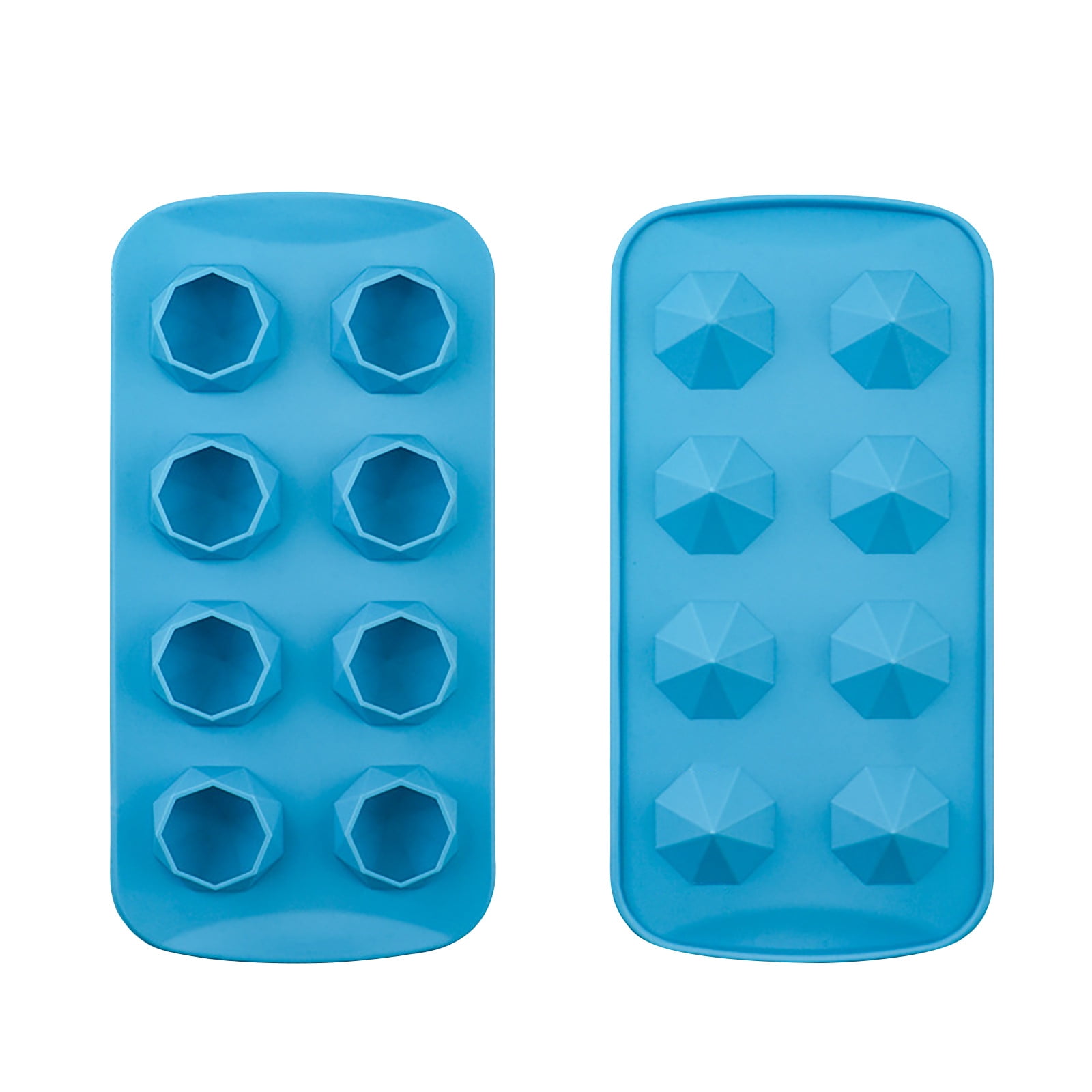 Rwvbm Ice Trays for Freezer,Diamond Shape DIY Summer Ice Tray Ice Tray ...