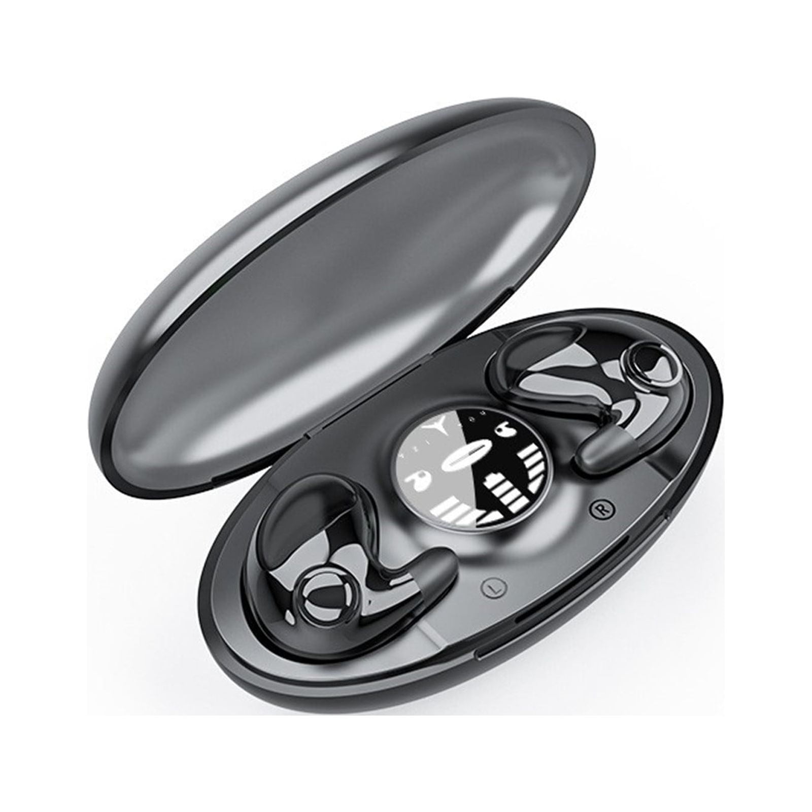 Rwvbm Invisible Sleep Wireless Earbuds,IPX5 Polished with 24H,Bluetooth ...