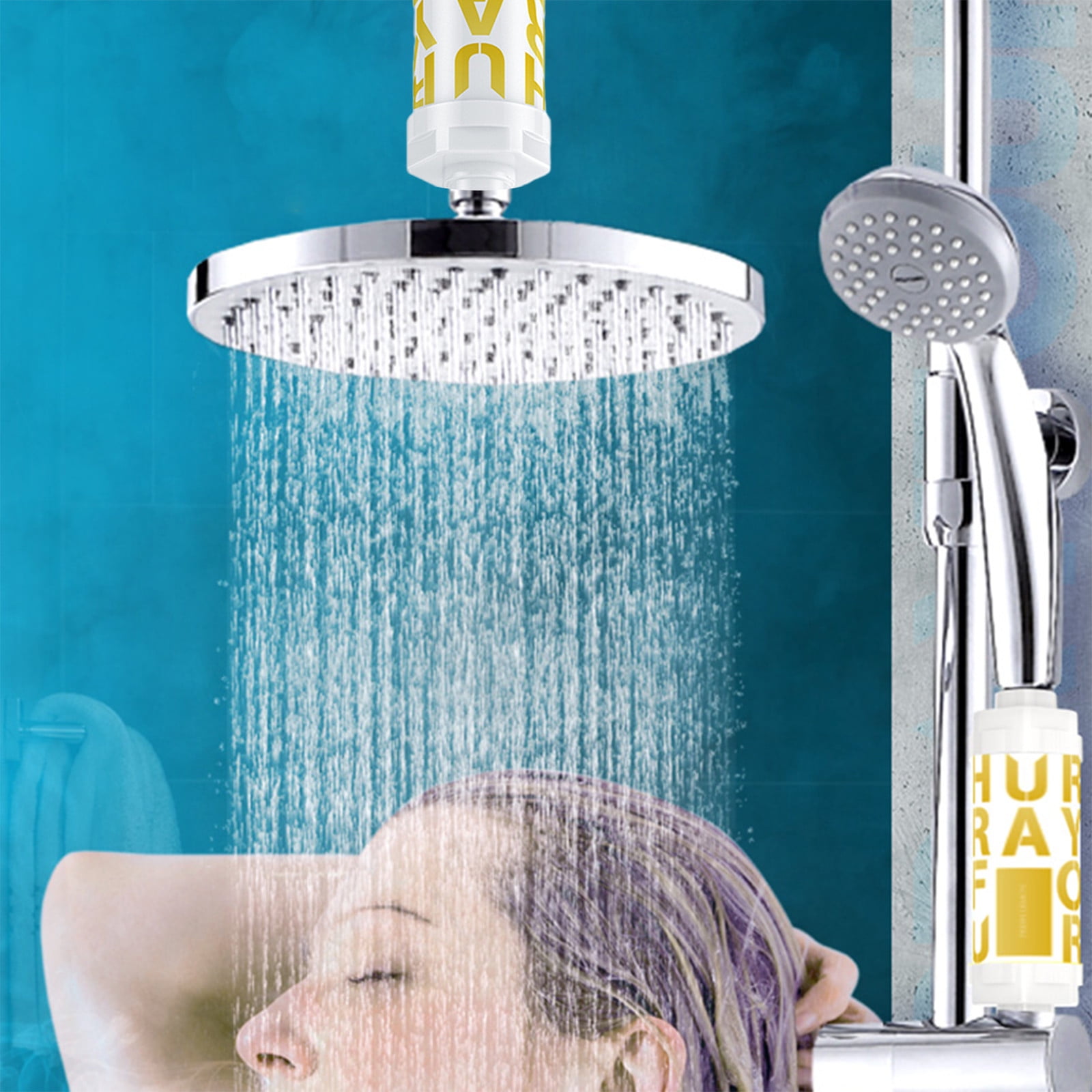 Shower Filter,Water Purification System,Vitamin C Infused Filter,Multi ...