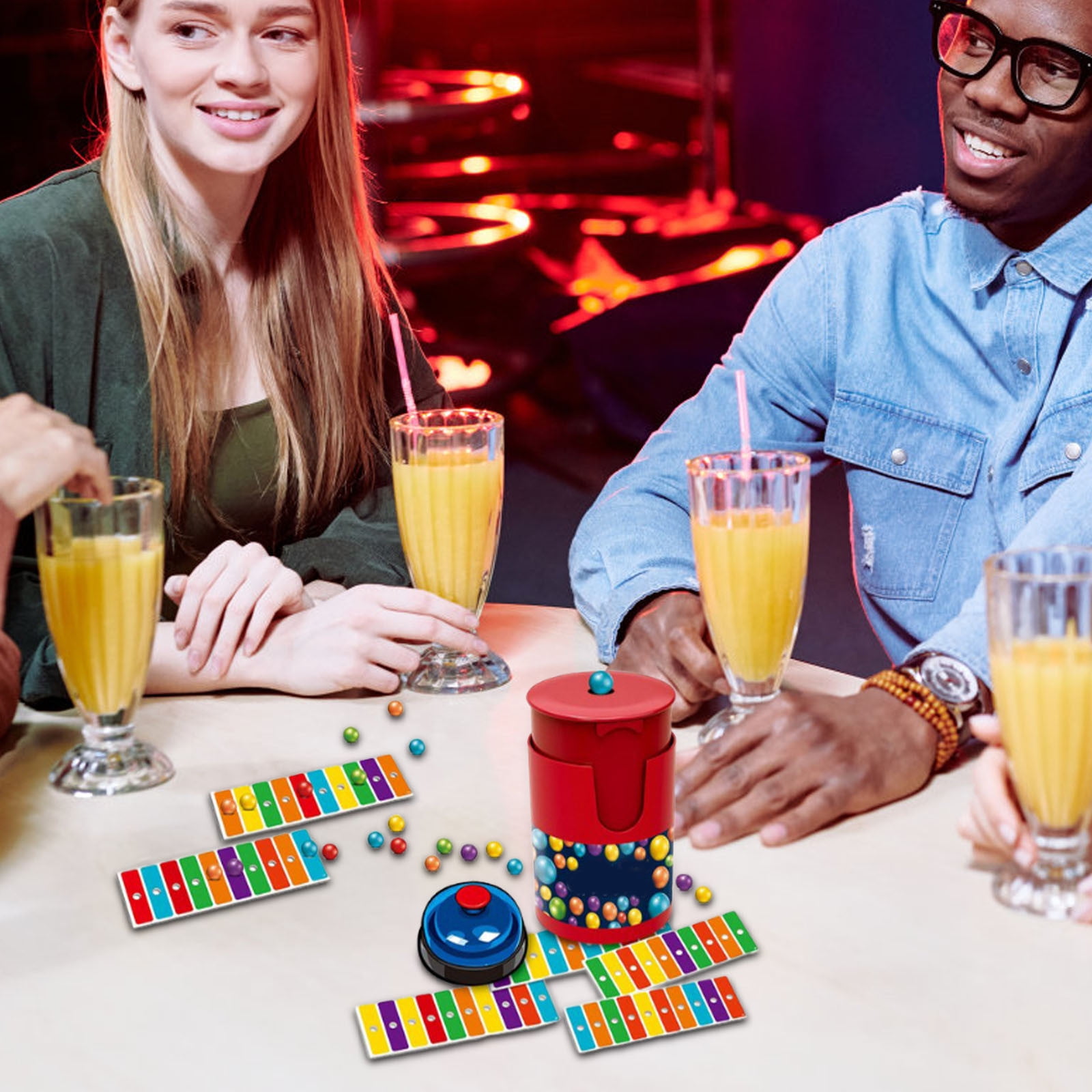 Rwvbm Manual Lucky Prize Wheel for Parties-Interactive Spinning Wheel ...