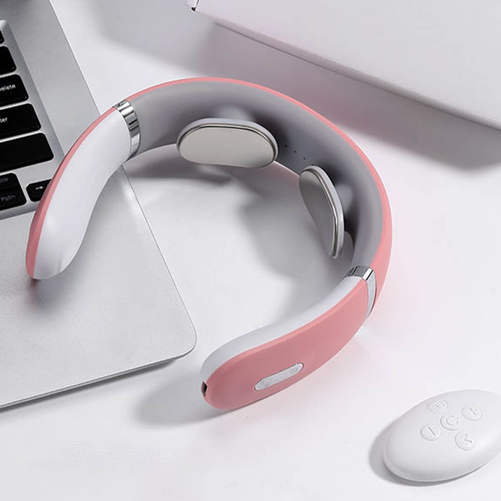 Neck Massage Device,Multi-Function Electromagnetic Heating Neck ...