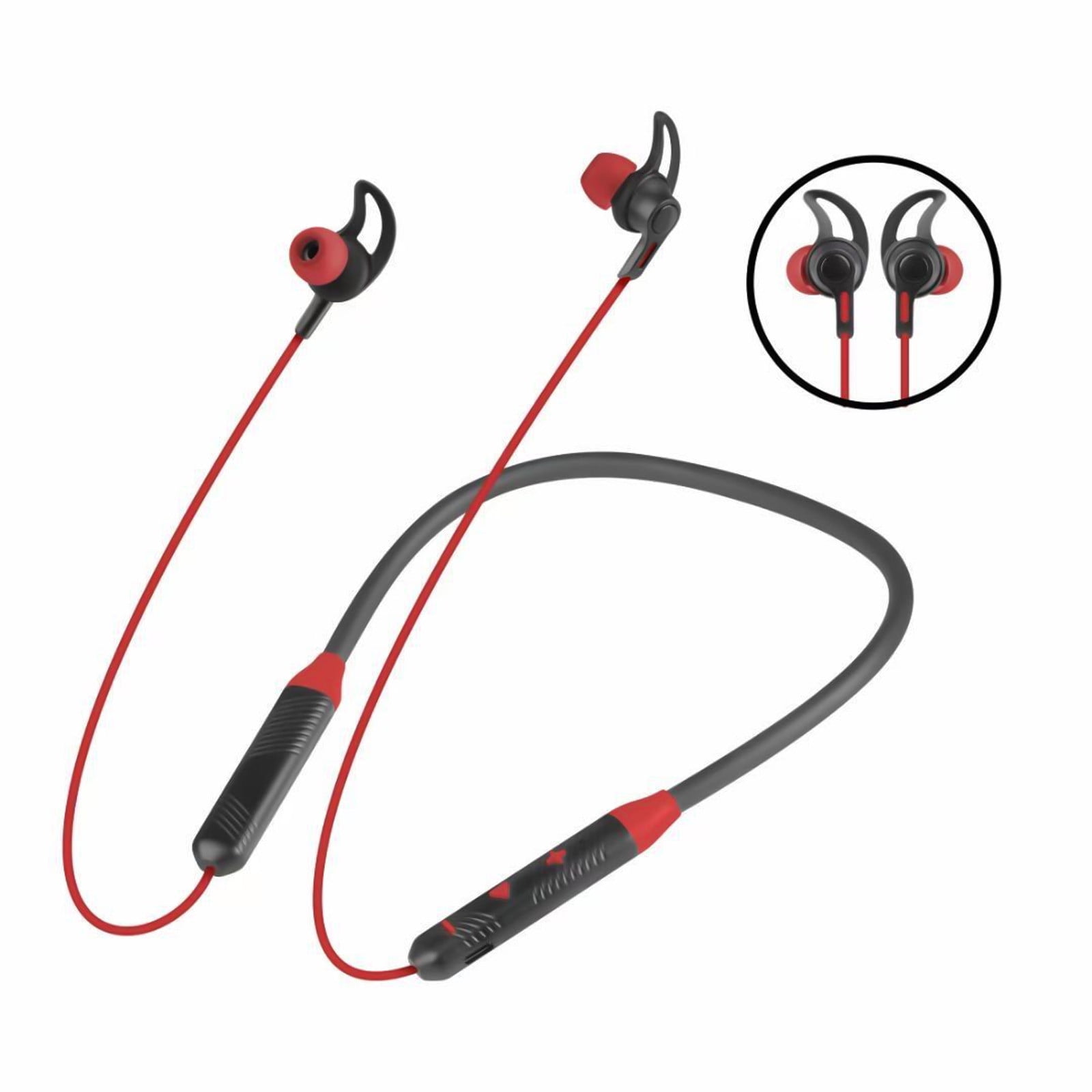 Rwvbm Neckband Bluetooth Headphones Wireless Sports Earbuds with ...