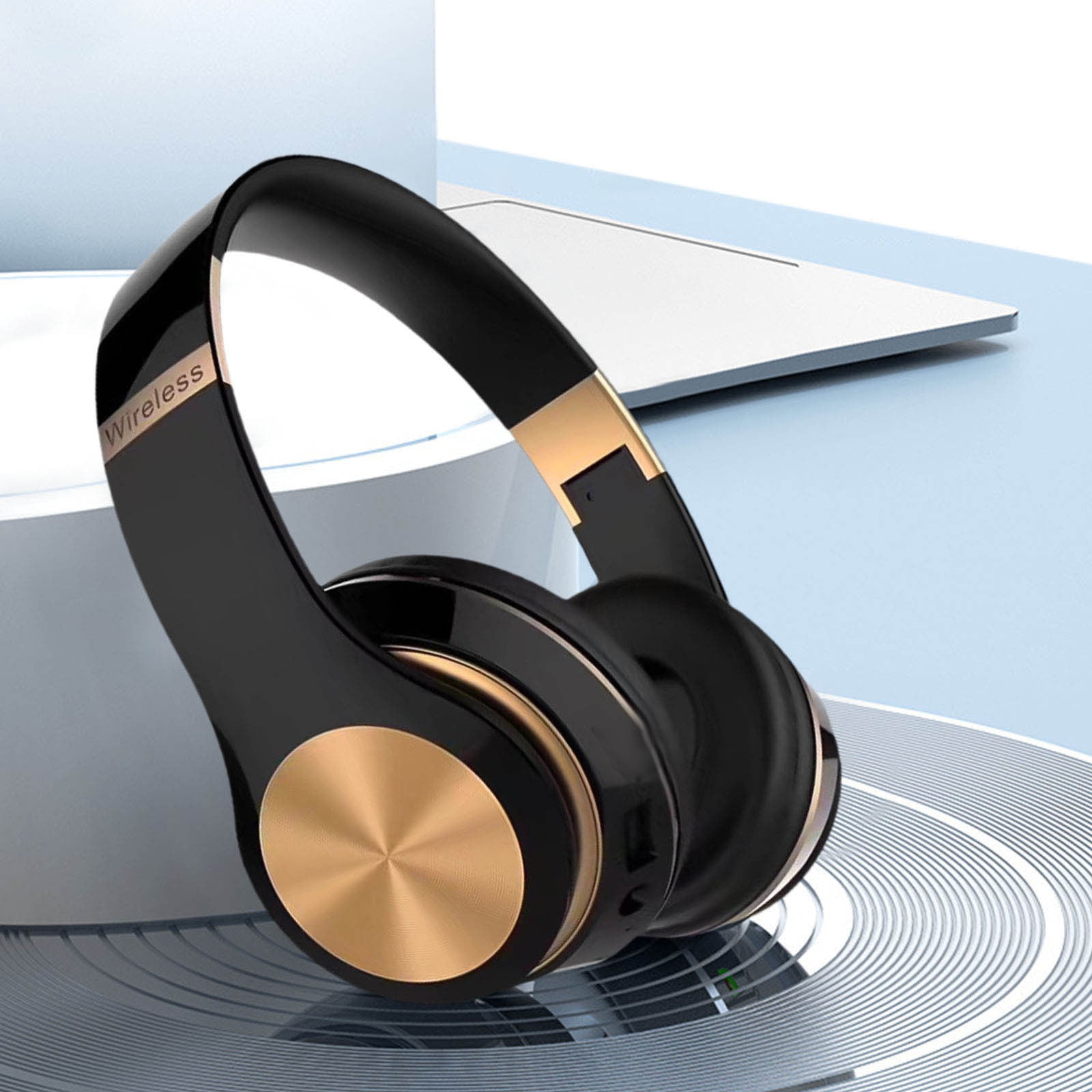 Rwvbm Noise Cancelling Wireless Headphones Bluetooth 5.3,Over Ear ...