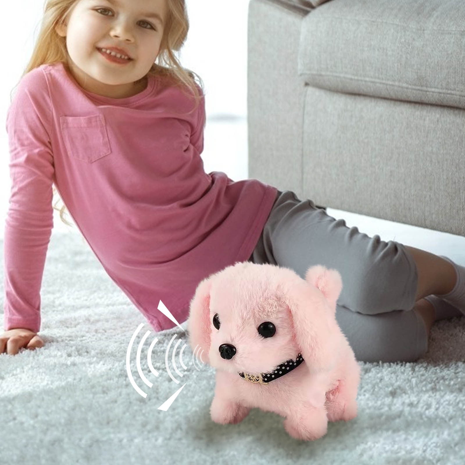 Rwvbm My Realistic Robot Puppy Dog Toy - Cute Soft Mini Robot for Gifts ...