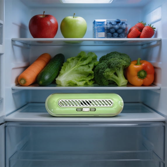 Rwvbm Refrigerator Deodorizer, USB Rechargeable Ozone Air Freshener for ...
