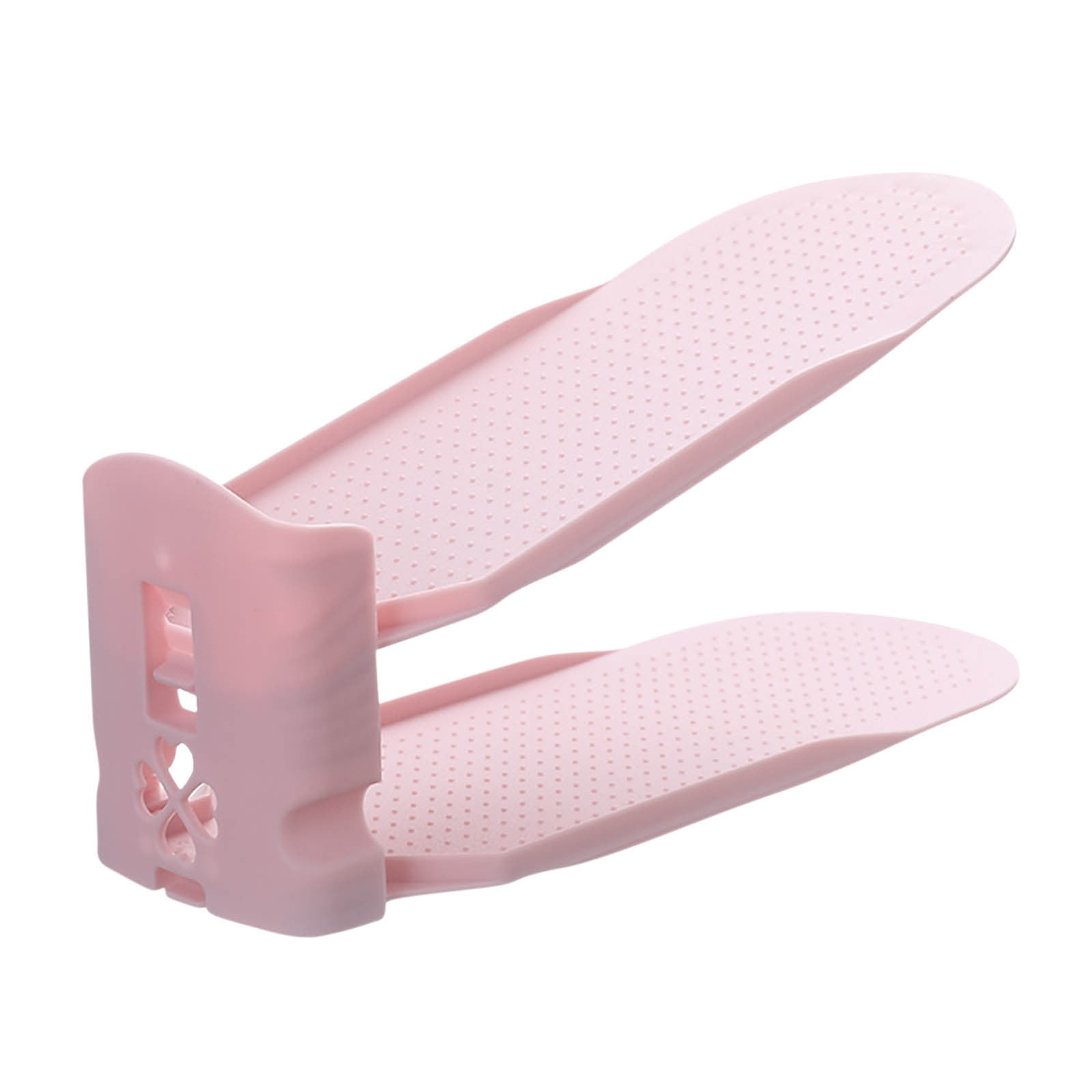 Rwvbm Shelving Rack,Plain Color Double Layer Shoe Bracket Storage Shoe ...