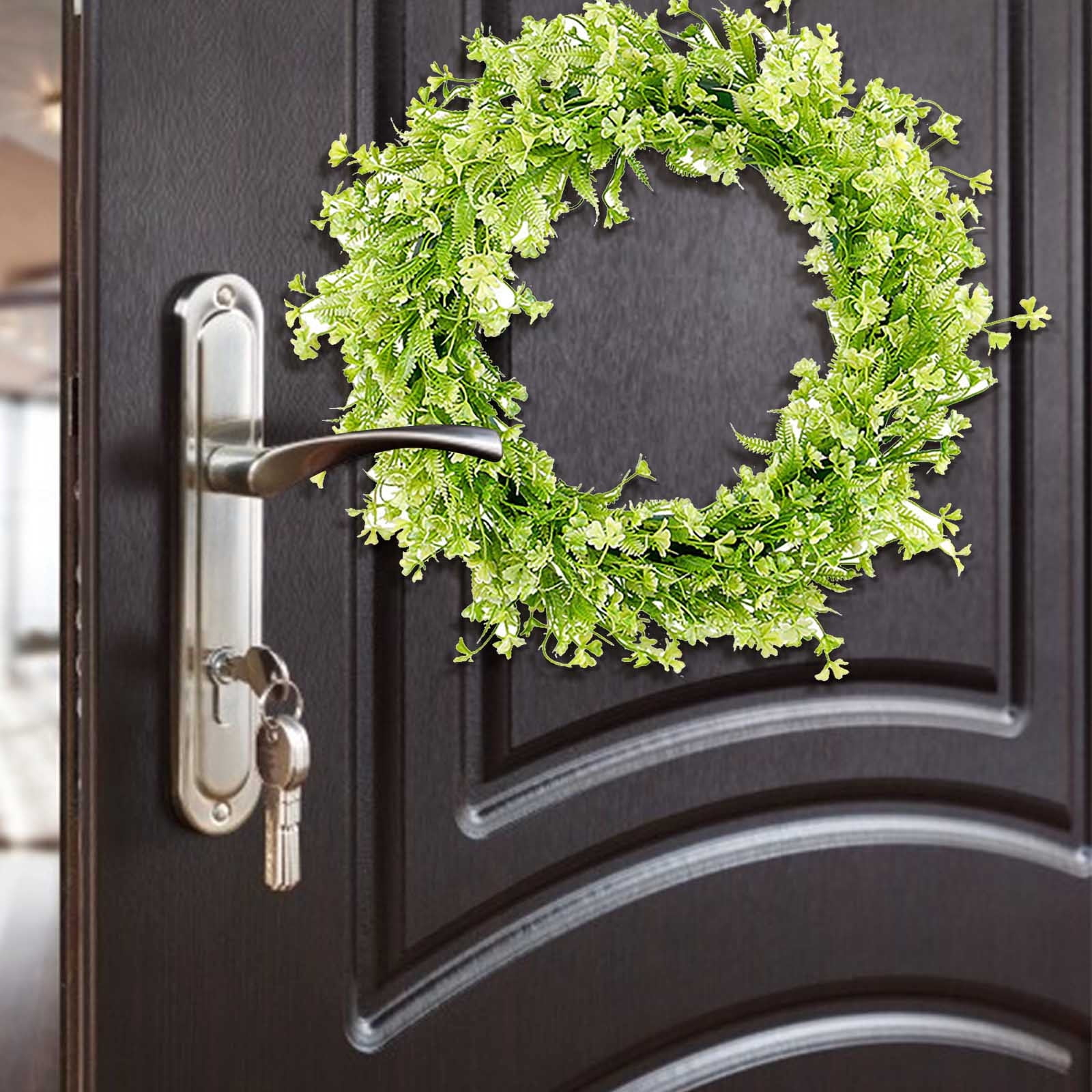 Rwvbm Spring Simulation Flower Wreath - Artificial Floral Wreath for ...