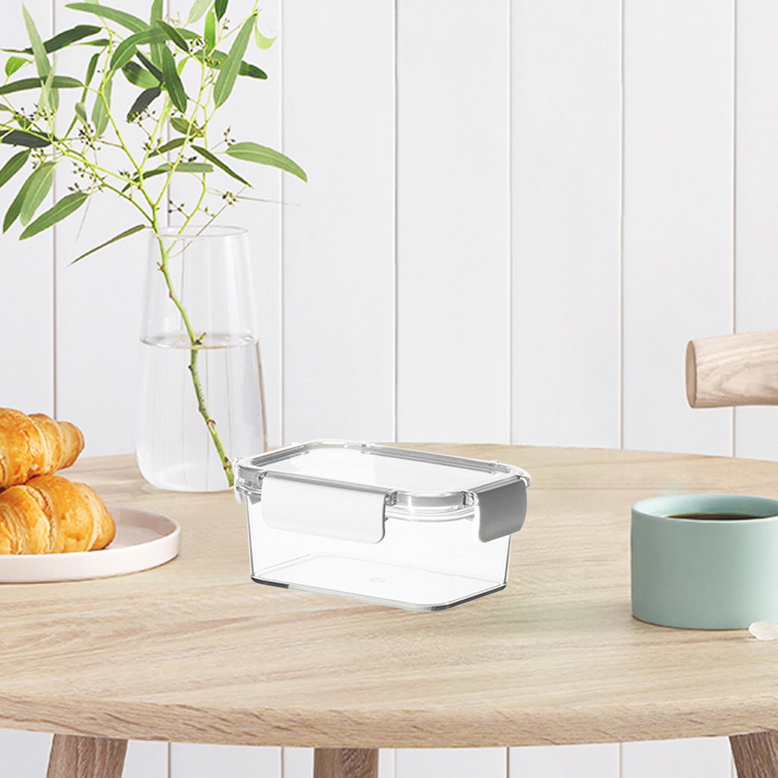 Rwvbm Storage Container,Cheese Dispenser Refrigerator Fruit Flip Lid ...