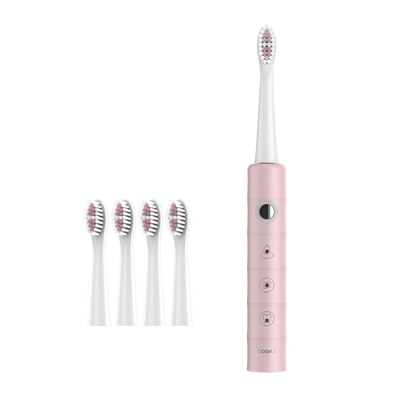 Rotary Toothbrush,Soft Bristle Vibrating Toothbrush,IPX7 Waterproof ...