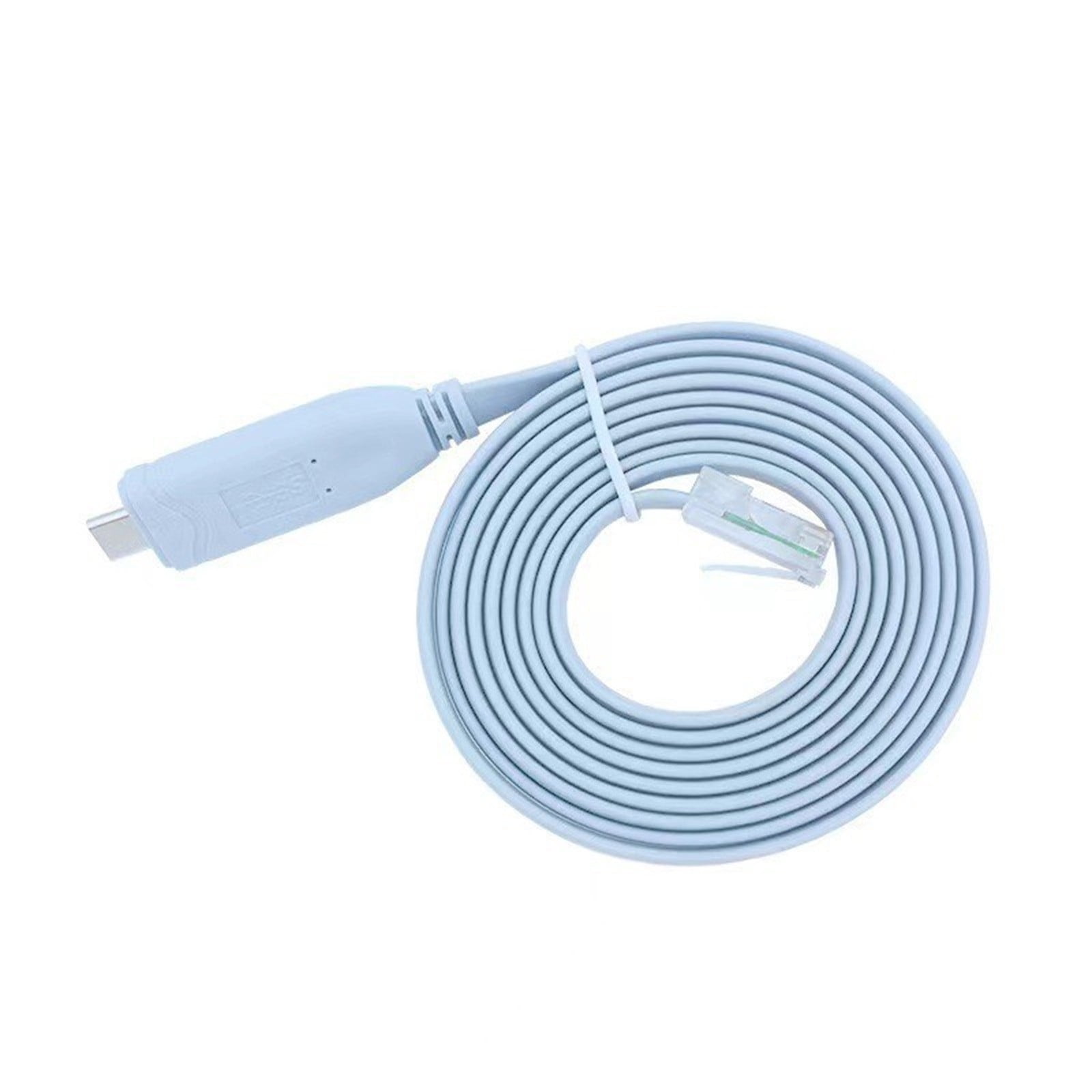 Rwvbm USB C to RJ45 Console Cable Type-C to Ethernet LAN Adapter 1.8m/5 ...