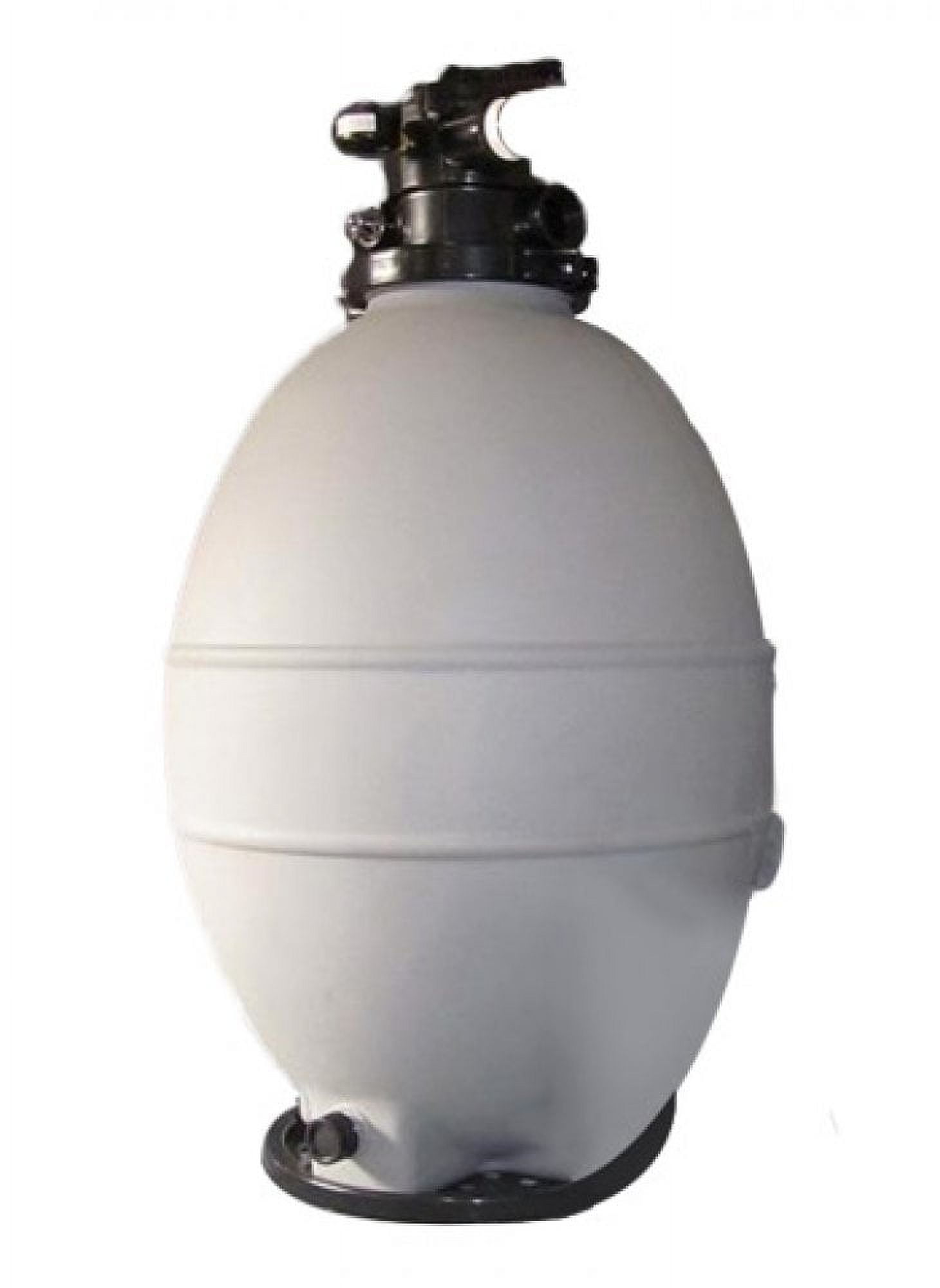 Rx Clear 24" Patriot In-Ground Swimming Pool Sand Filter w/Valve ...