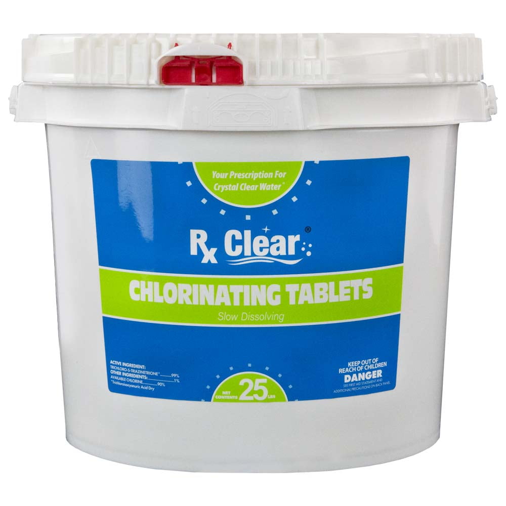 Hydria Clear 1"Bromine Tablets for Pools and Spas, 25 lbs - Walmart.com