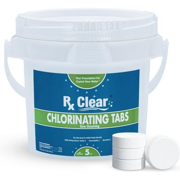 Rx Clear Granular Swimming Pool Chlorine - 10 lb Bucket - Walmart.com