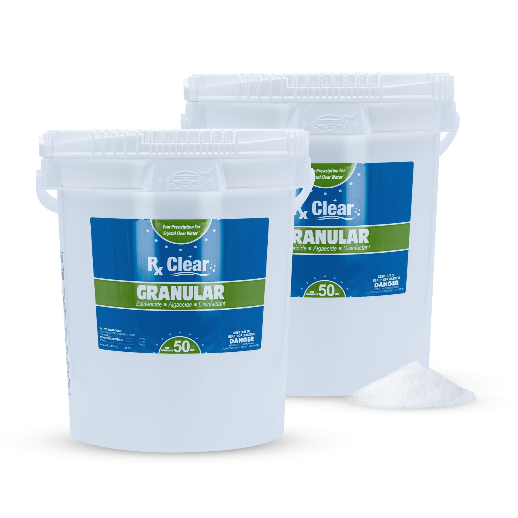 Rx Clear Granular Swimming Pool Chlorine - 100 lbs Nepal | Ubuy
