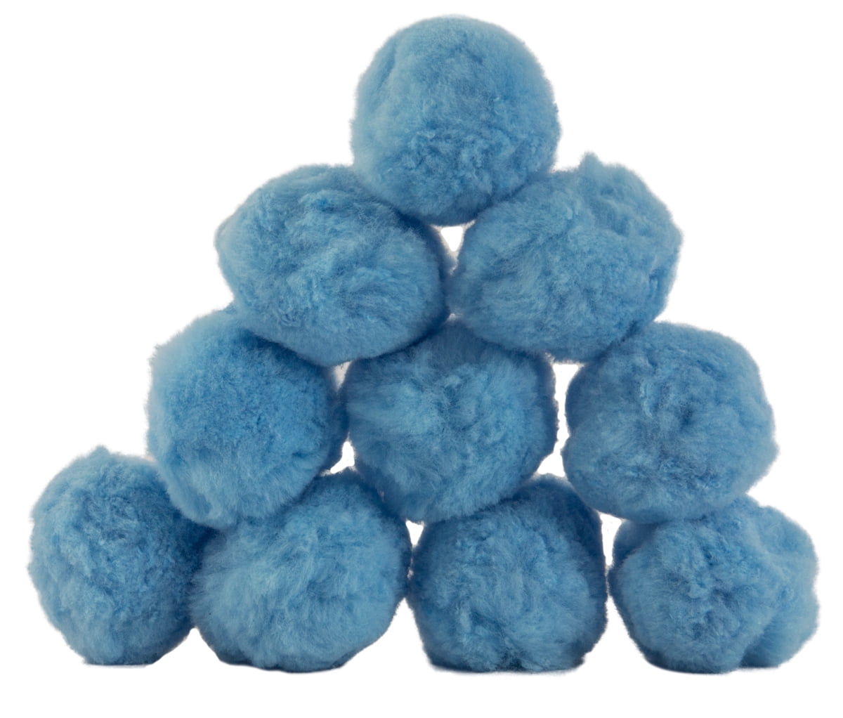 Rx Clear Luster Blue Filter Media Balls for Pool Sand Filters, 4 Packs ...